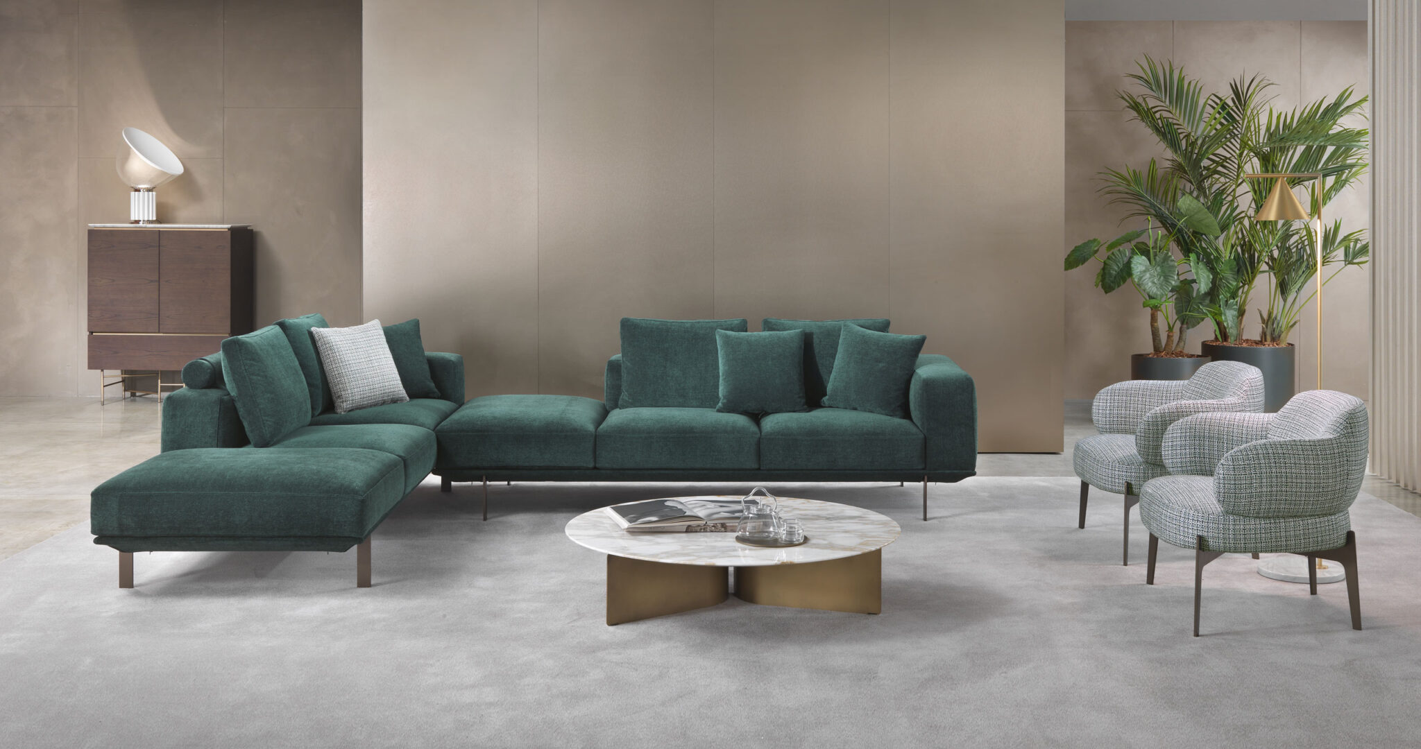 Richard quilted - Italian luxury Sofas 1